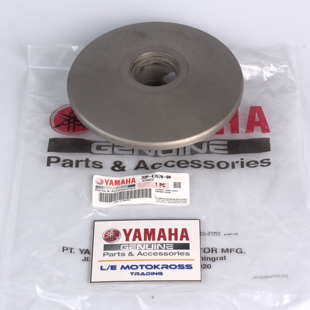 Genuine Original Yamaha Female Torque Drive (Secondary Sliding Sheave ...