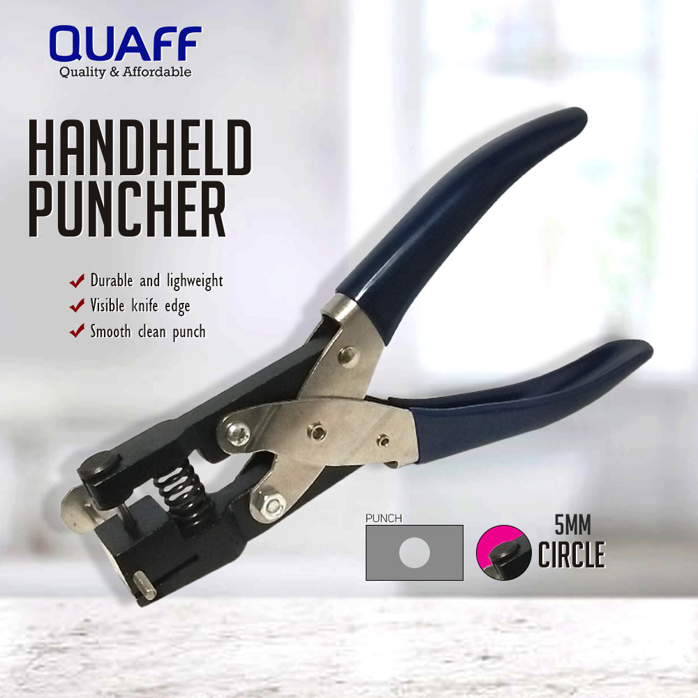 QUAFF Handheld Metal Puncher Heavy Duty (ID Puncher) | Shopee Philippines