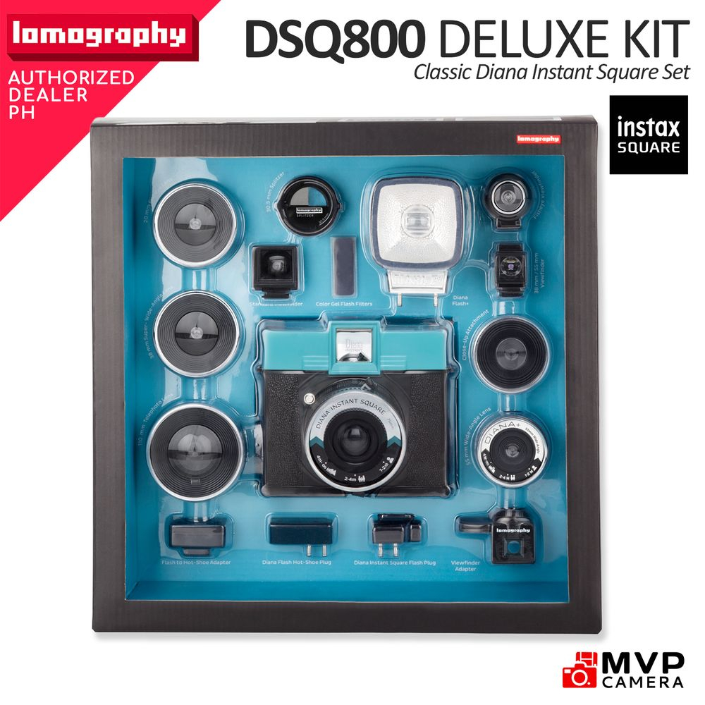 [OFFICIAL PH] LOMOGRAPHY Diana Instant Square Deluxe Kit uses Instax ...