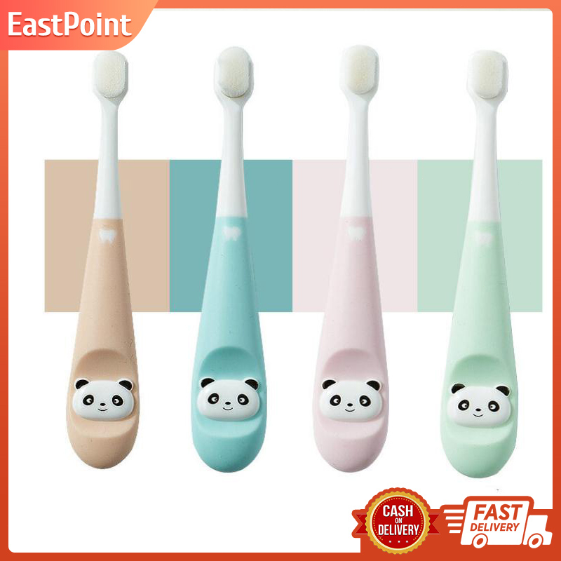 Toddler Children Toothbrush Universal Anti-gum Bleeding Ultra-fine Soft ...