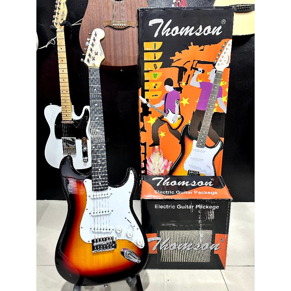 Thomson ST1 Electric Guitar Package w/ Amplifier | Shopee Philippines