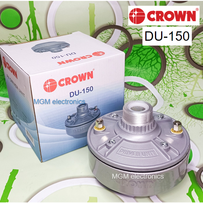 Original Crown DU-150 PA Driver Unit 150 watts 16 ohms | Shopee Philippines