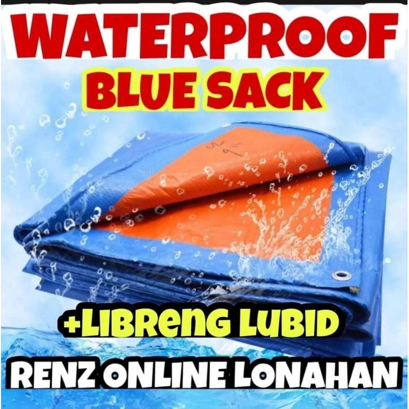 Waterproof Super Laminated Blue Sack Trapal Tolda Sakolin Waterproof ...