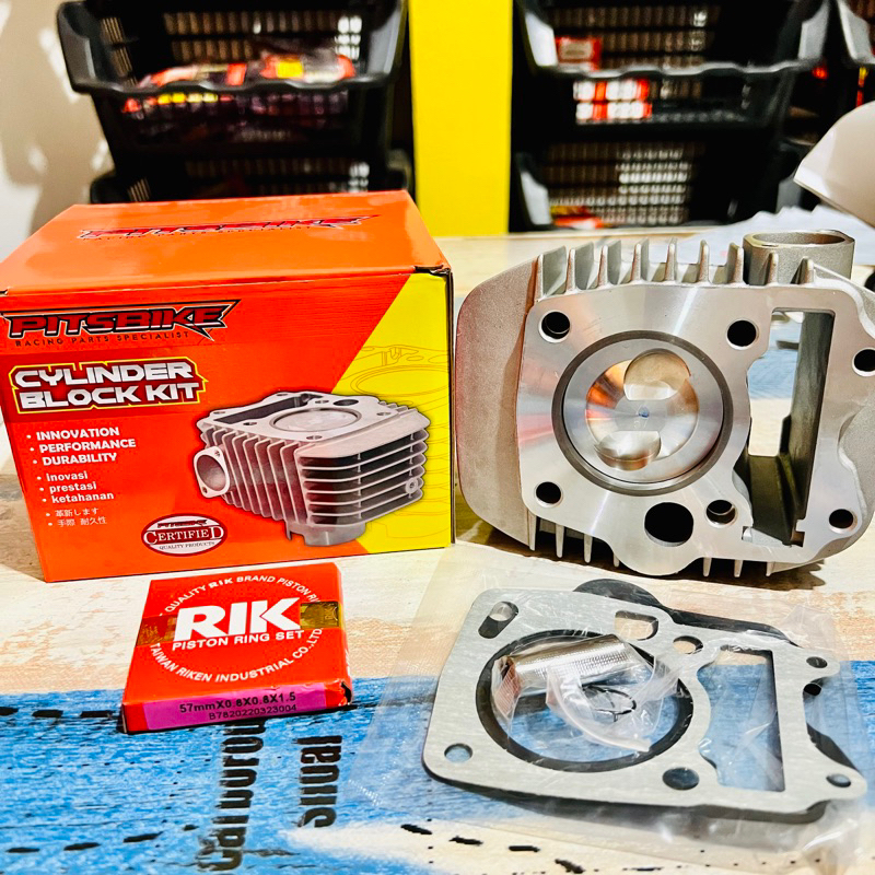 PITSBIKE WAVE125 RS125 XRM125 steel bore kit block kit | Shopee Philippines