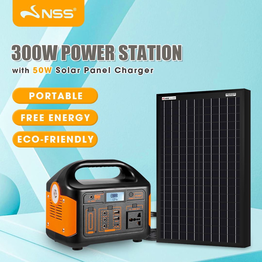 NSS 300W 80000mAh Outdoor Power Supply Solar Power Station Big Capacity ...