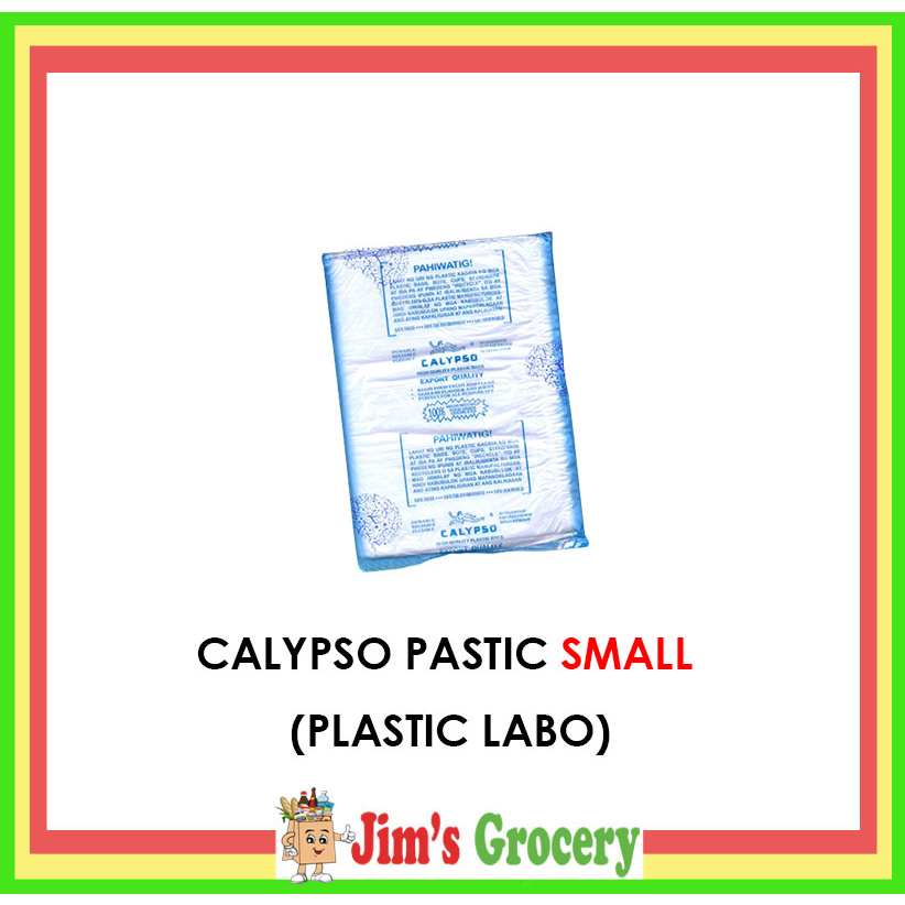 JIMS CALYPSO PLASTIC BAG / PLASTIC LABO 8x11 for 1kilo 200pcs (2 PACK ...