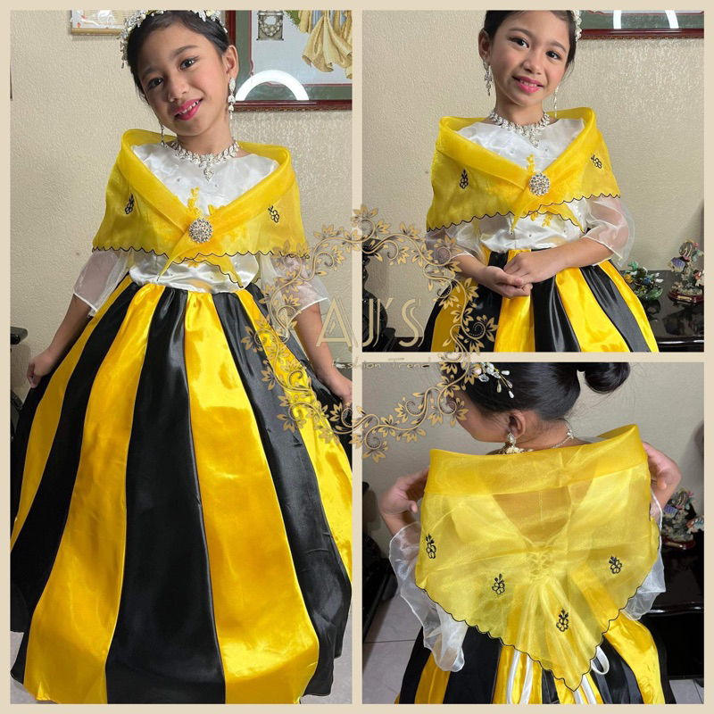 Maria Clara Filipiniana Inspired | Shopee Philippines