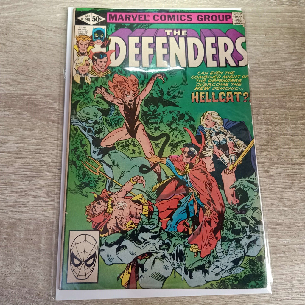 Defenders #94 (1981) - G/VG condition - 1st app Gargoyle (key) | Shopee ...