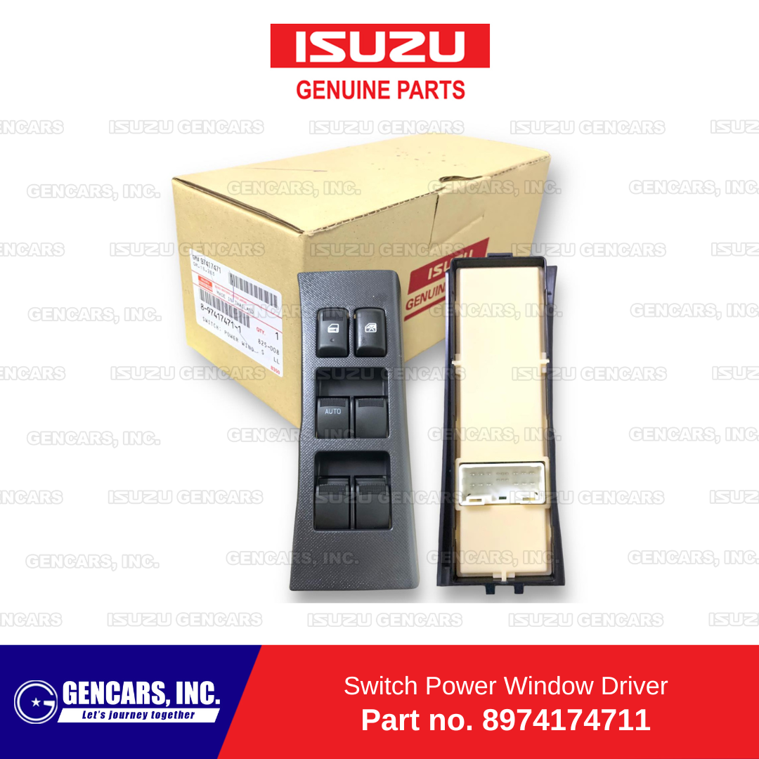 Isuzu Switch Power Window Main for Mux 2015-2018/ Dmax 2014-2019 ...