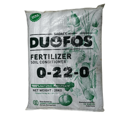 DUOFOS GRANULES GUANO PHOSPHATE ORGANIC ( 0-22-0 + Ca 30 ) 20 KG SACK ...