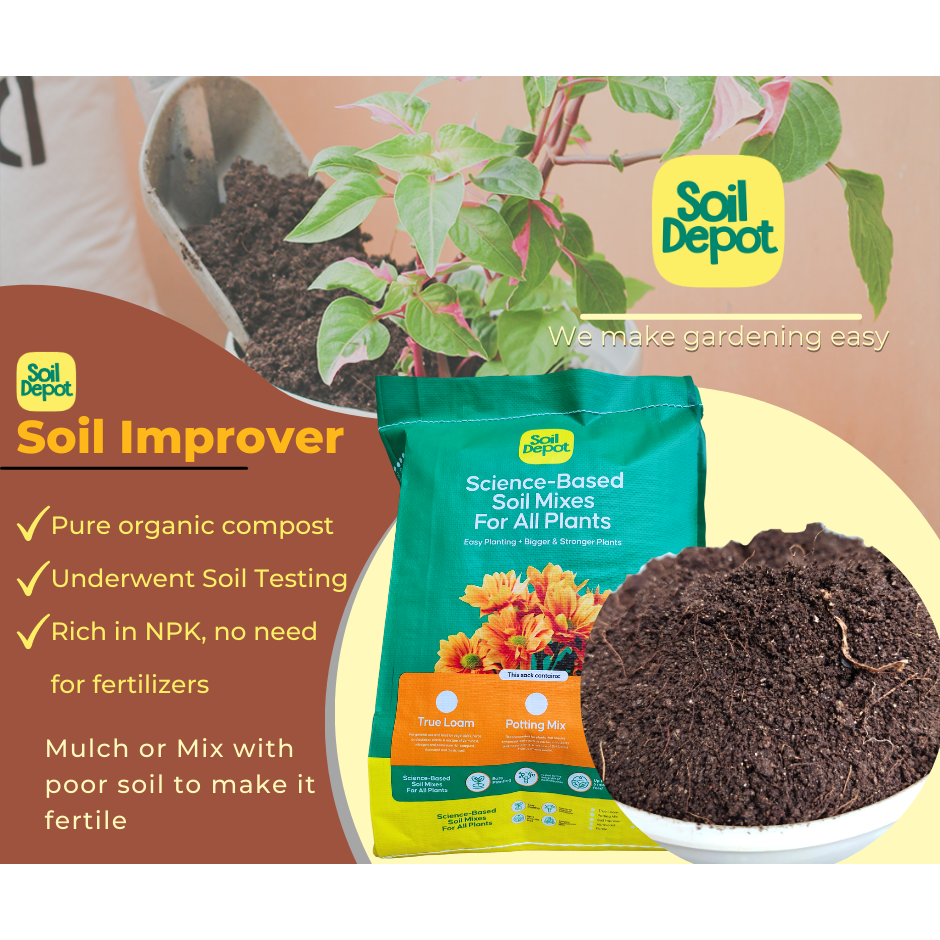 Soil Depot Soil Improver 4 kg pack | Shopee Philippines