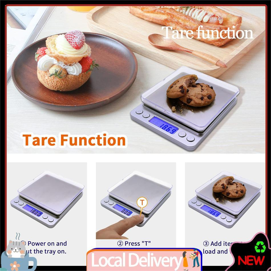 【COD】Food Weighing Scale Digital Kitchen Scale Weight Grams Cooking ...
