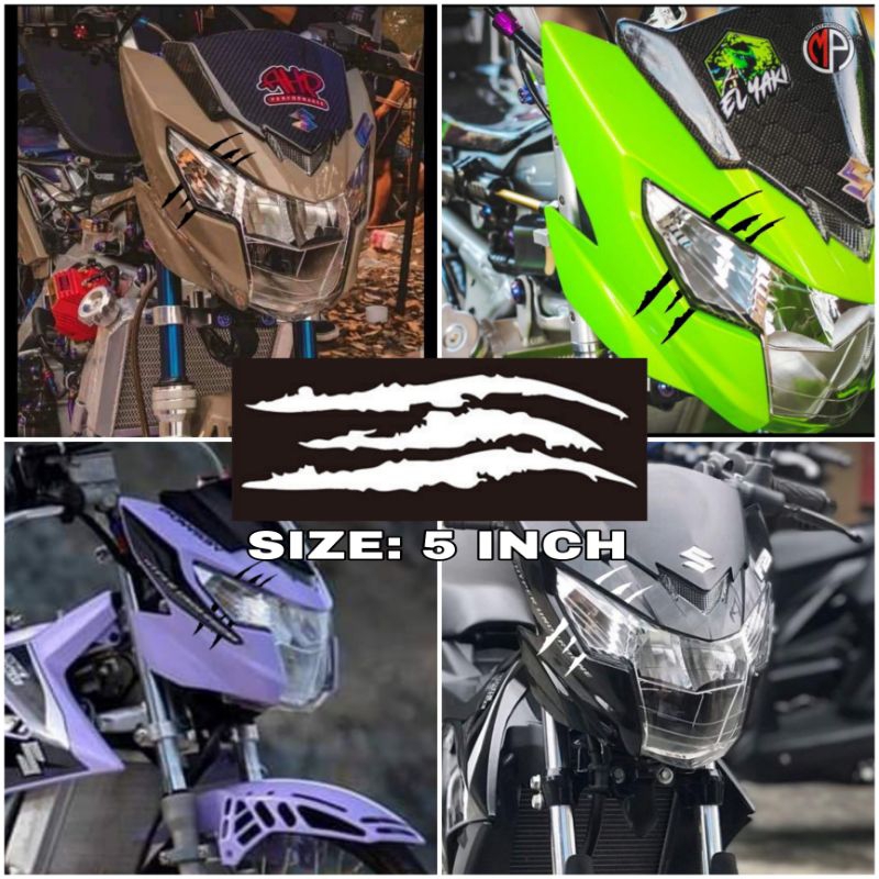 Monster Scratch sticker for motorcycle and car decals | Shopee Philippines