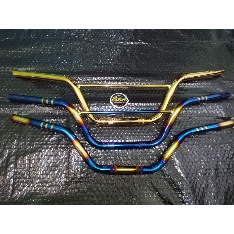 TITANIUM HANDLE BAR FOR XRM TMX RUSI RACAL SKYGO EURO PANTRA | Shopee ...