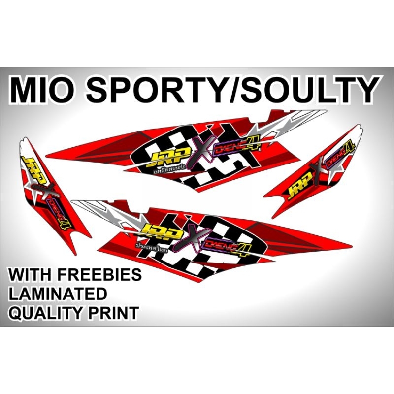 Yamaha mio sporty, mio soulty decals sticker, JRP thailand design ...