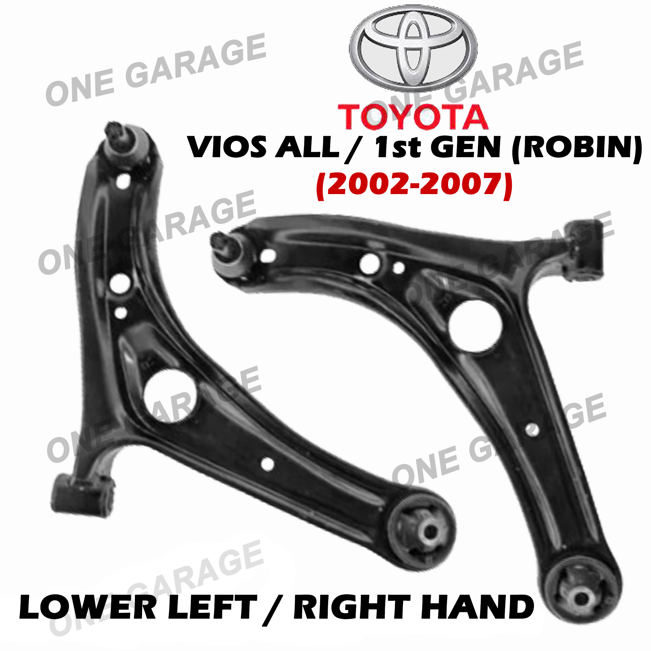 Suspension Arm FOR TOYOTA VIOS ALL / 1st GEN (ROBIN) 2002-2007 | Shopee ...