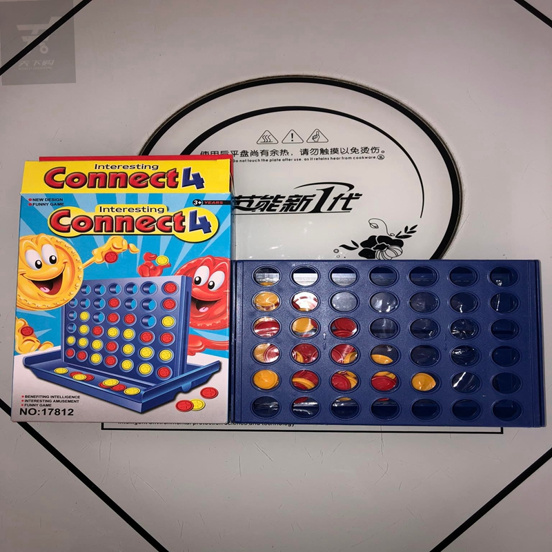 1 Set Connect 4 Chips In A Line Children's Educational Toys for Kids ...