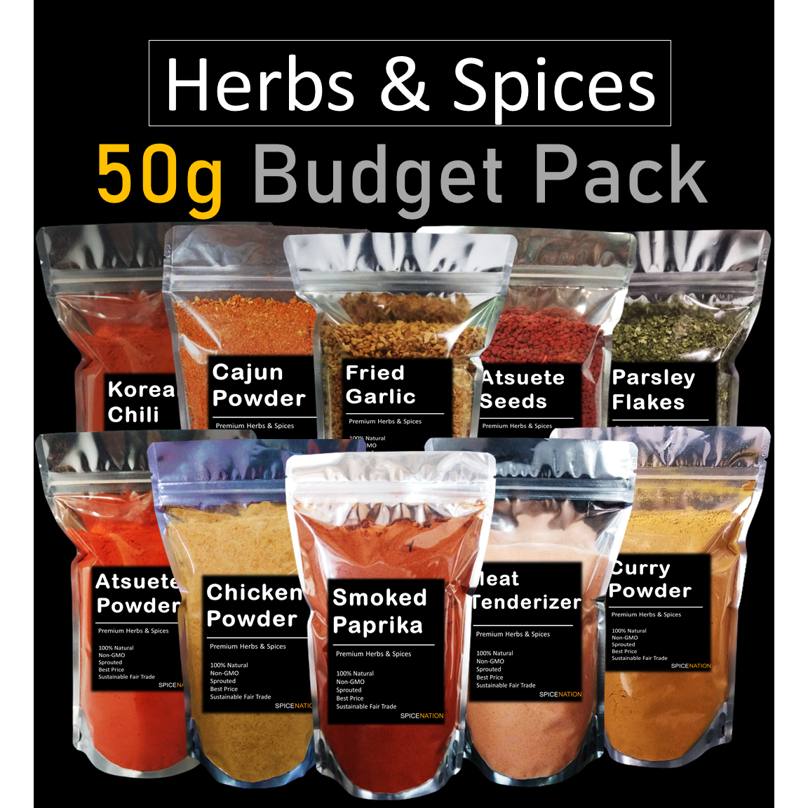 Herbs and Spices 50g (Trial pack) | Shopee Philippines