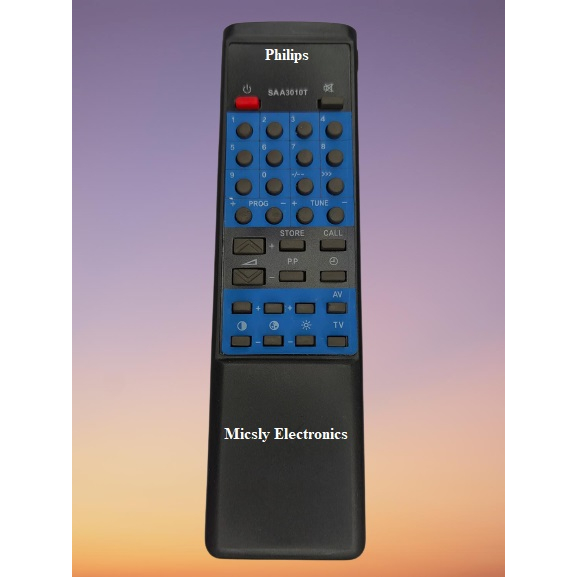 Philips CRT TV SAA3010T Remote Control | Shopee Philippines