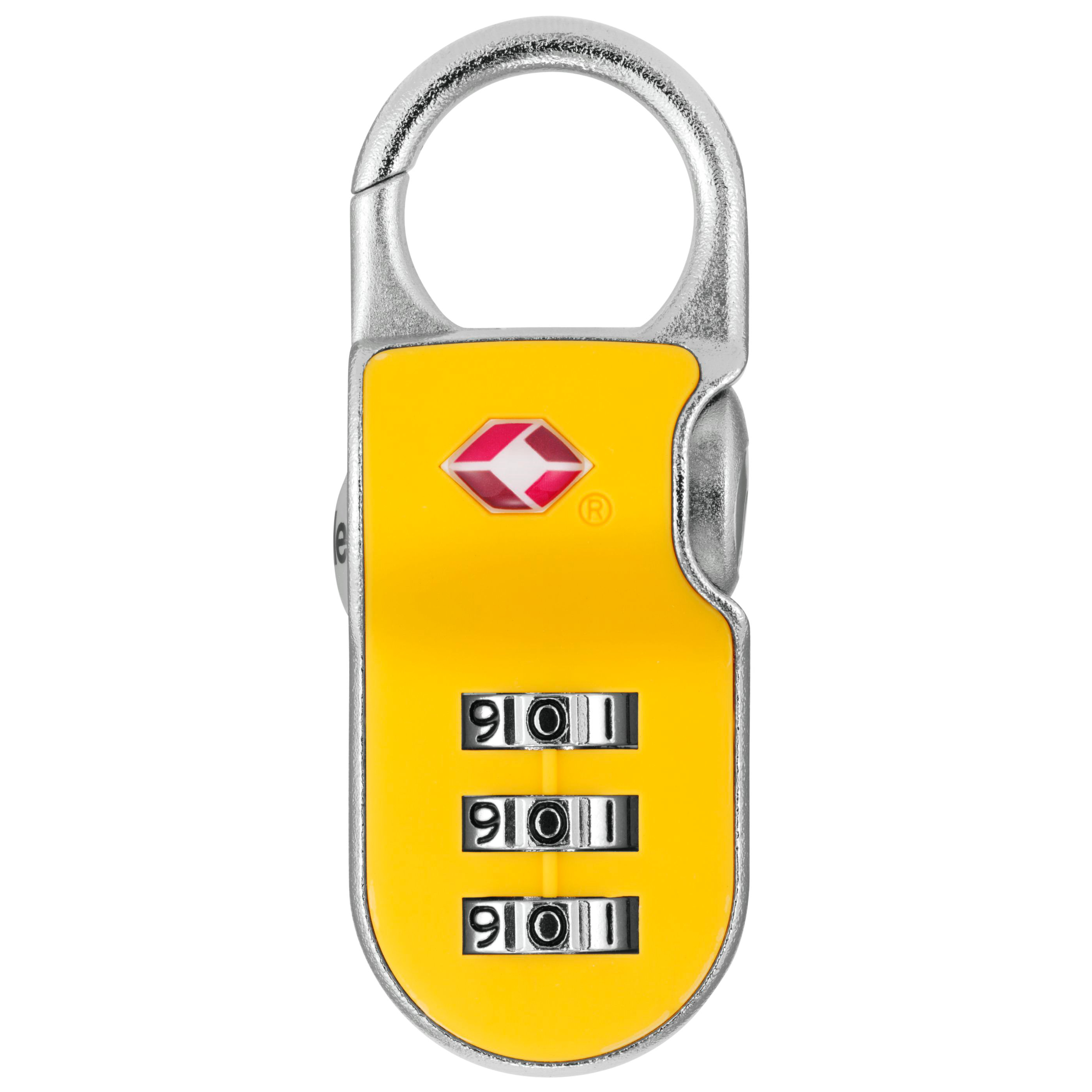 Yale YLHYTP2/26/216/1Y Clip On Travel Lock TSA Combination 3-Digit 26mm ...