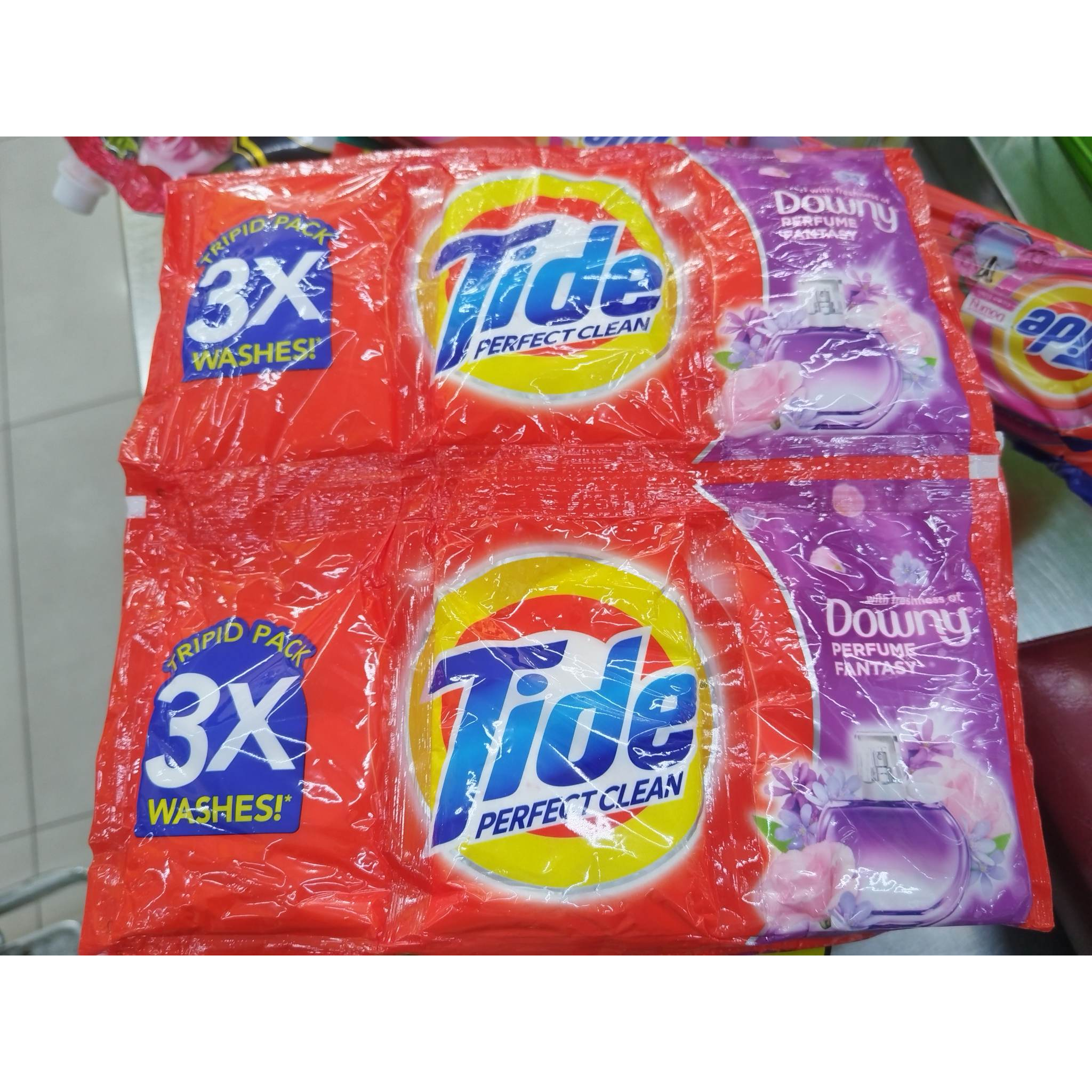 Tide Perfect Clean Perfume Fantasy Tripid Pack x6 | Shopee Philippines