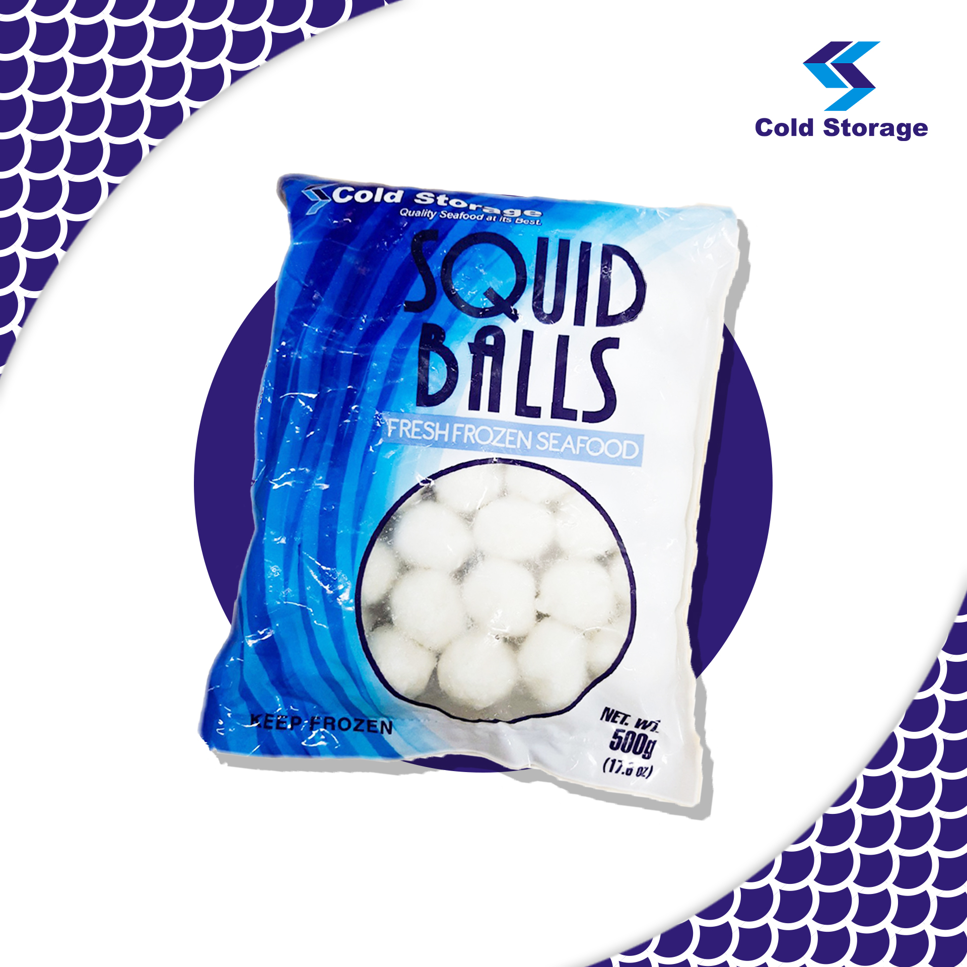 Cold Storage Squid Balls 500g | Shopee Philippines