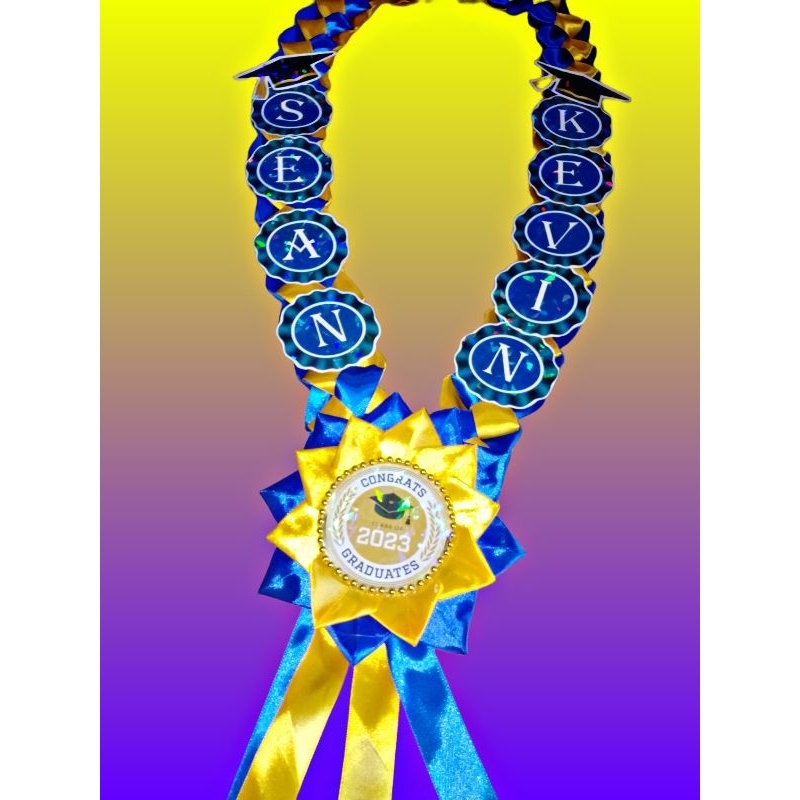 Personalized Braided Leis for Graduation/other occasions | Shopee ...