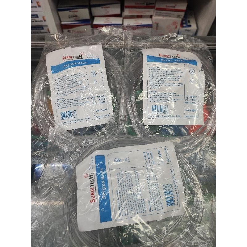 Oxygen Mask Pedia - Surgitech | Shopee Philippines
