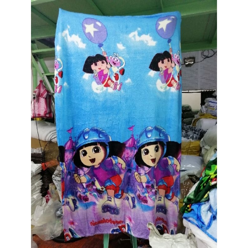 dora the explorer blanket character microfiber | Shopee Philippines