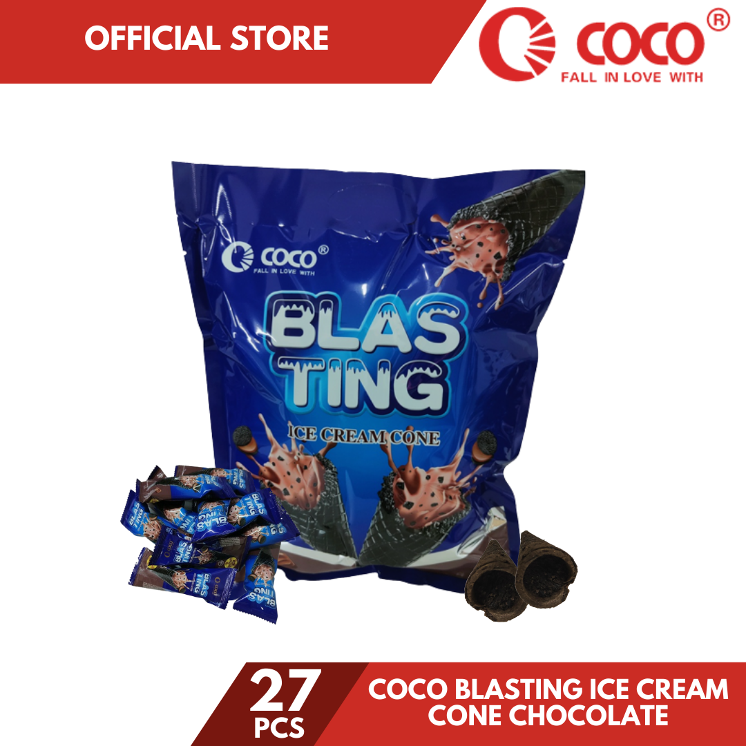 COCO Blasting Cone Chocolate Cone 300g | Shopee Philippines