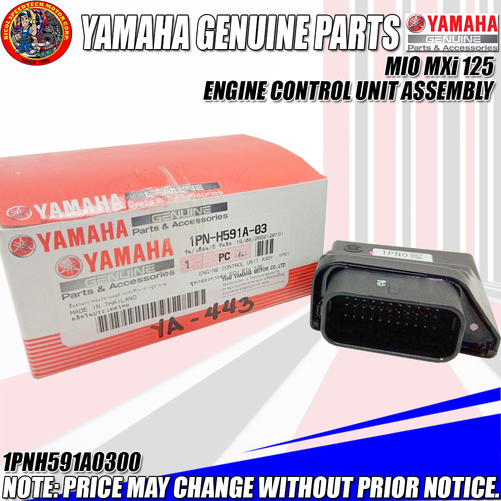 MIO MXI 125 ENGINE CONTROL UNIT (YGP) (GENUINE: 1PN-H591A-03) | Shopee ...