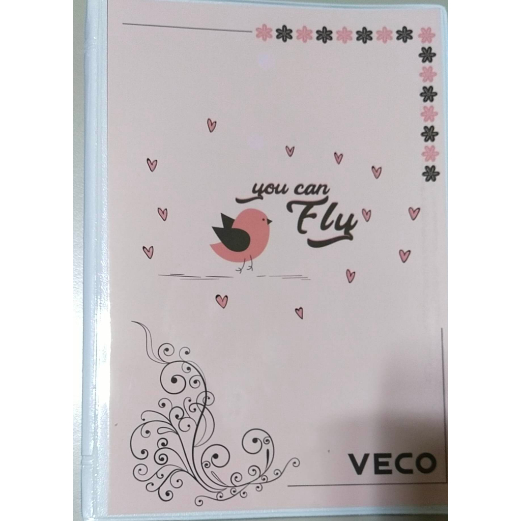 VECO BINDER NOTEBOOK Assorted Designs , size 6" X 8.5", 10 Division ...