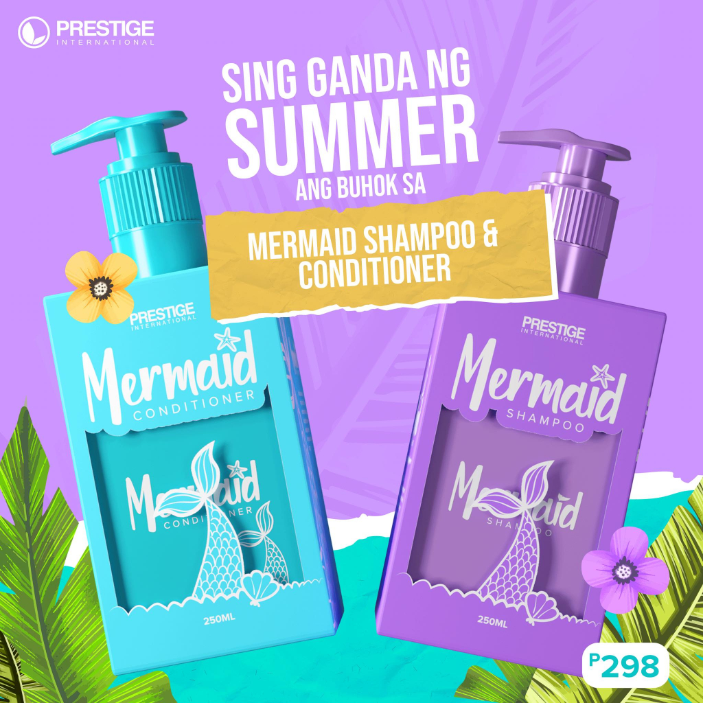 Prestige Mermaid Shampoo and Conditioner (SET) | Shopee Philippines