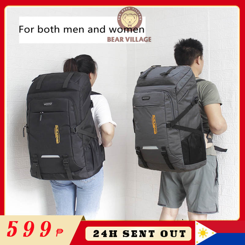 Hiking Bag 80L/60L Waterproof Travel Bagpack Camping Backpack Mountain Climbing Backpack Outdoor ...