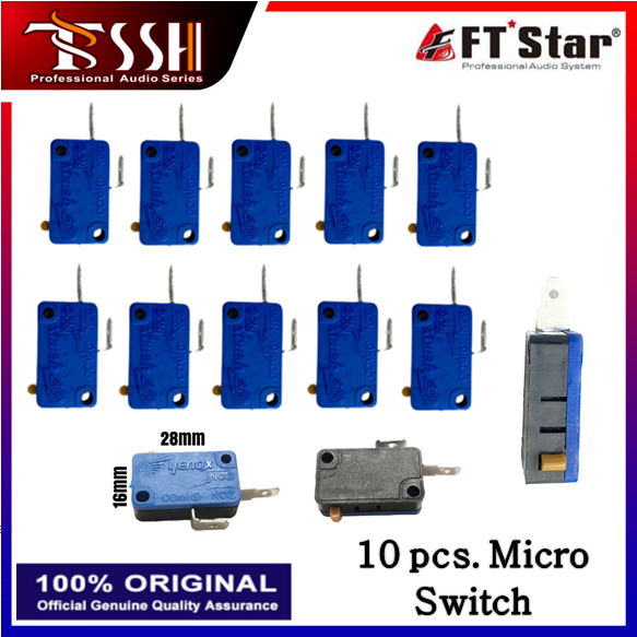 10pcs Actuator Yenox Micro Switch(NA) | Shopee Philippines