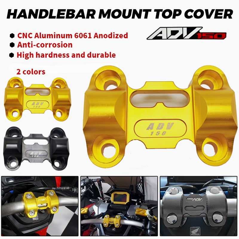 HONDA ADV 150 Carbon Fibre Accessories Footstep Cover Handle Mount ...