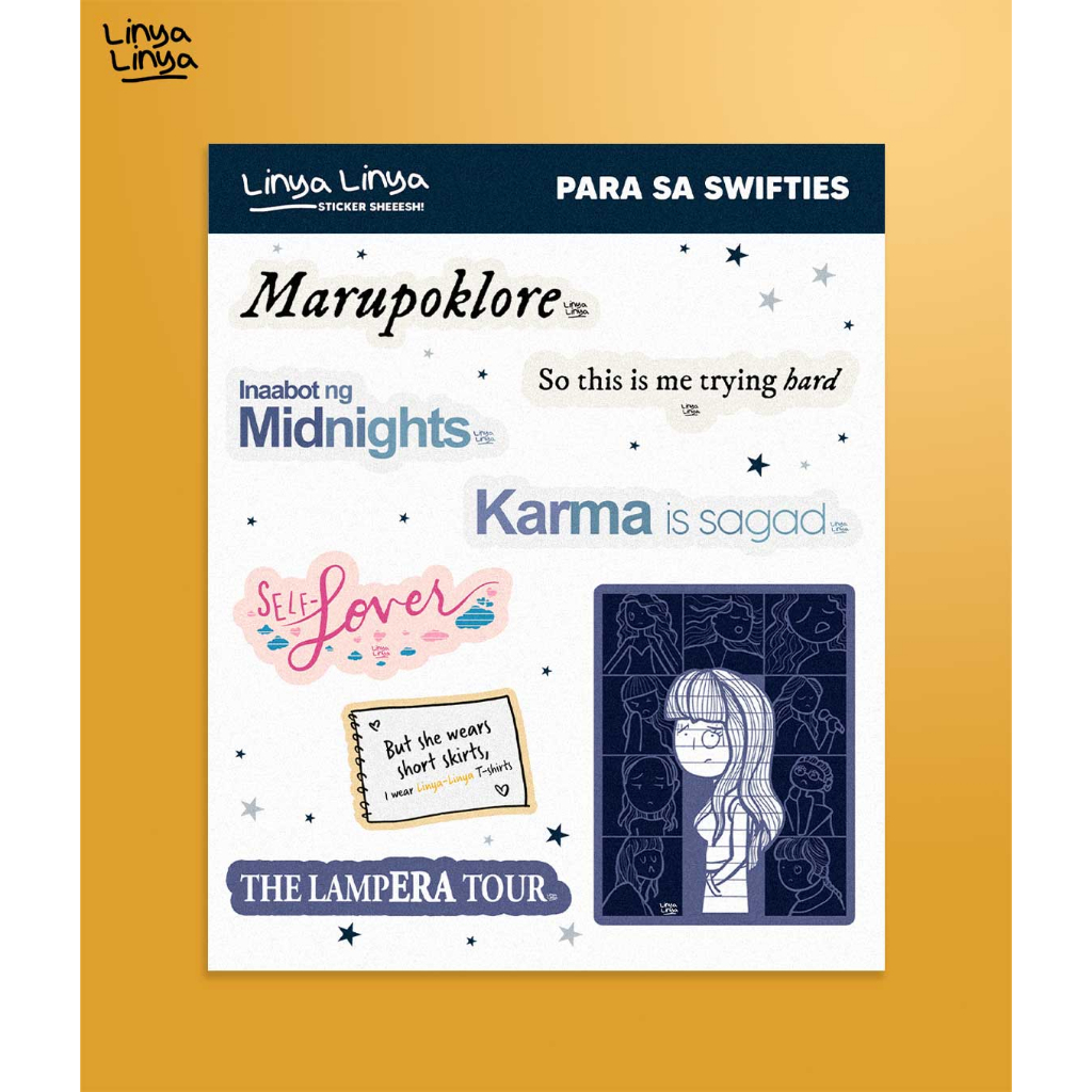 Linya-Linya Sticker Packs: Para Sa Swifties | Shopee Philippines