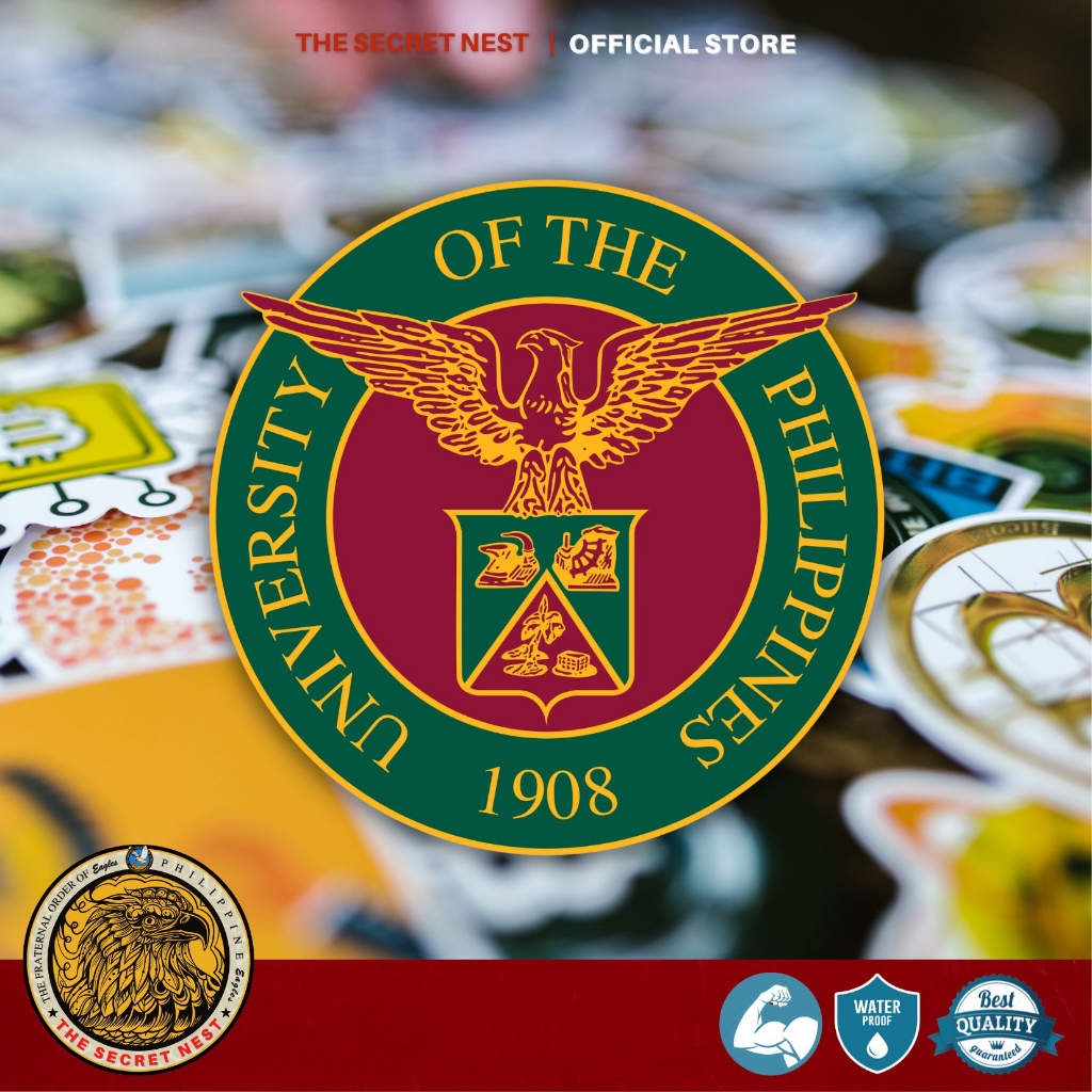 University of the Philippines UP Laminated Car Vinyl Sticker | Shopee ...