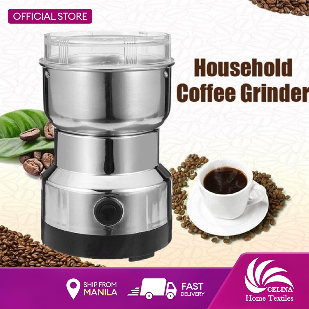 Celina Electric Coffee Bean Grinder Blenders for Home Kitchen Office ...