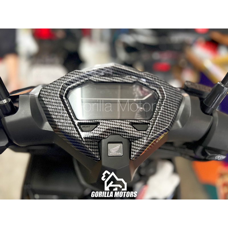 Panel Visor Garnish with Free Panel Screen Protector for Honda Click V3 ...