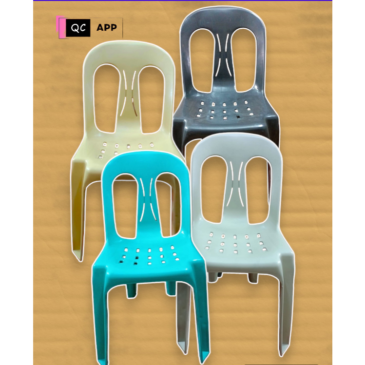 APOLLO CHAIR UNI-LUCKY Plastic Chair #588 | Shopee Philippines