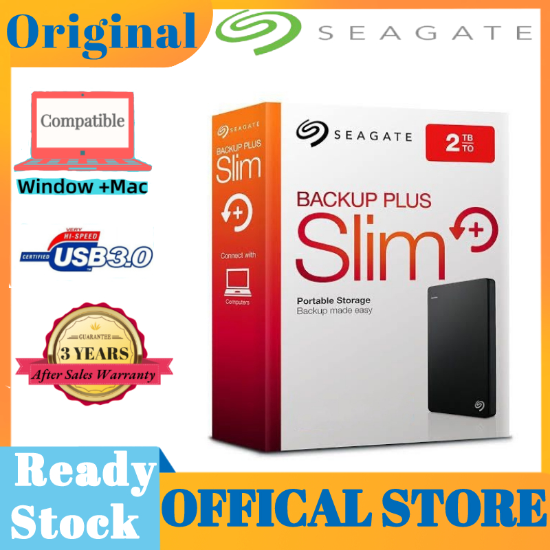 Seagate External Hard Drive Expansion USB 3.0 HDD 1TB/2TB Portable 2.5 ...