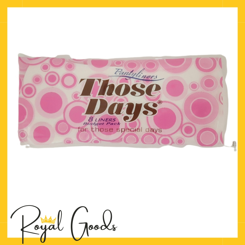 Those Days Napkin 8s (Wings, Non Wings, Thins, Panty Liner) | Shopee ...