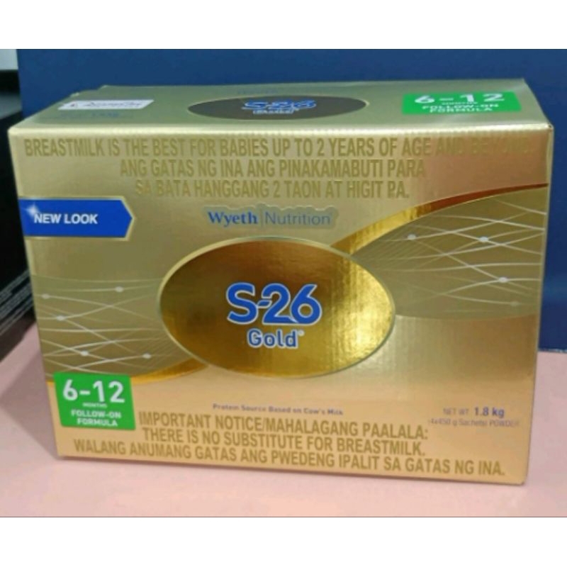 S26 GOLD 6-12 1.8kg | Shopee Philippines