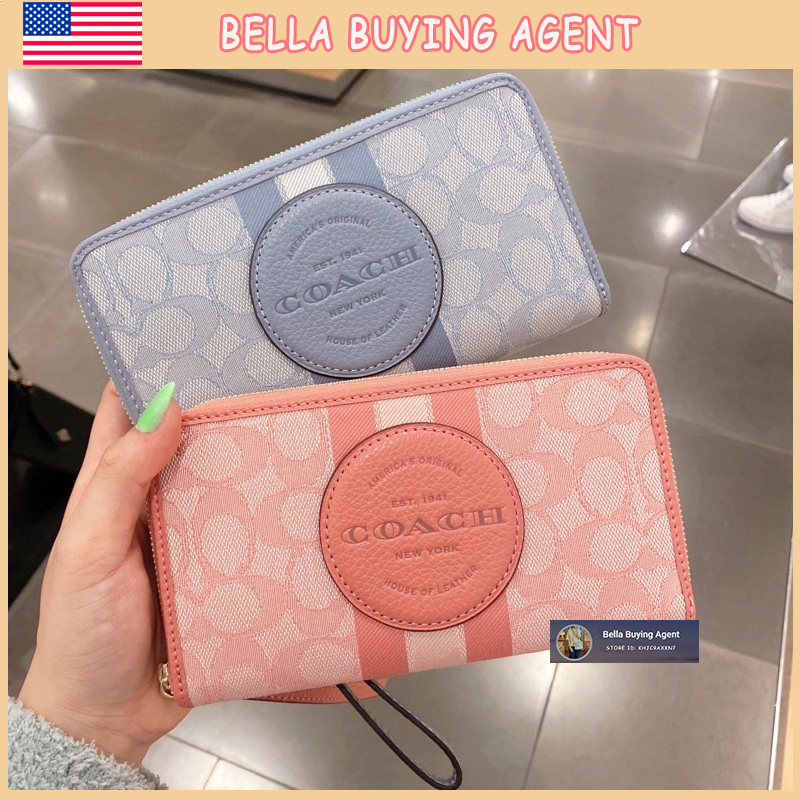 【Bella's shop】US ️women long wallet Jacquard wristlet wallet Multiple ...