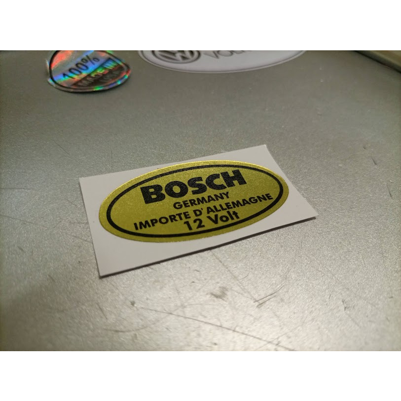 Volkswagen Beetle VW Restoration Sticker for Bosch Coil | Shopee ...