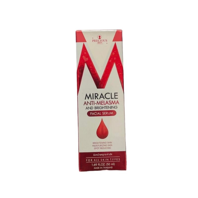 ORIGINAL MIRACLE ANTI-MELASMA AND BRIGHTENING FACIAL SERUM 50ML ...