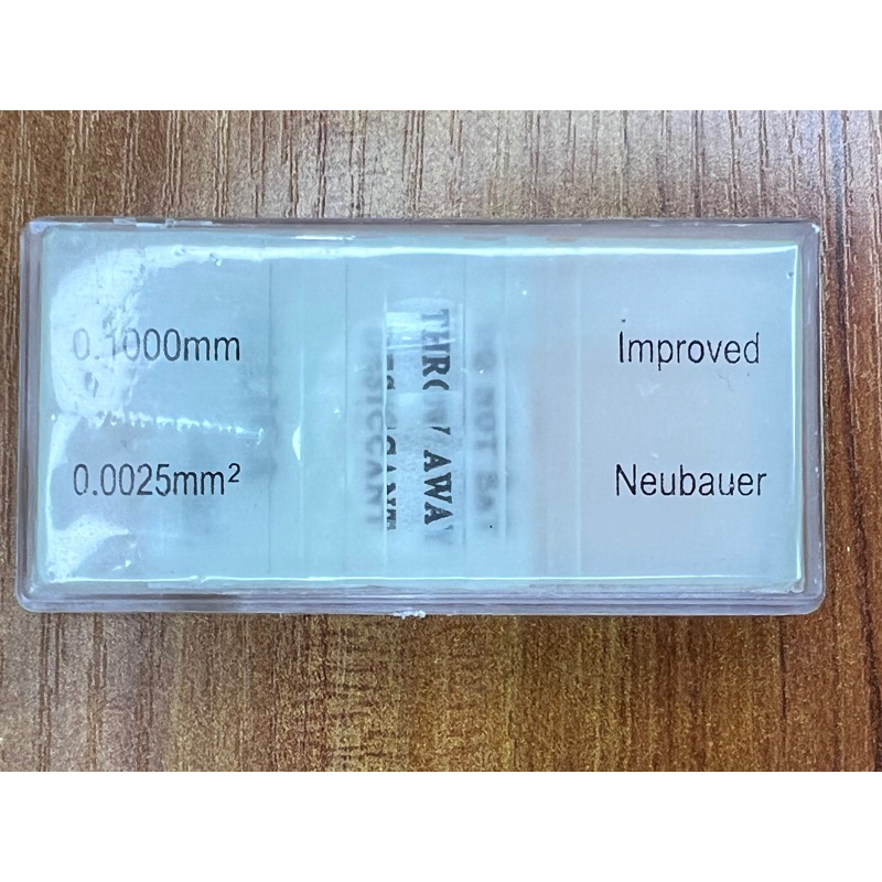 Improved Neubauer Hemacytometer Counting Chambers (Germany or China ...