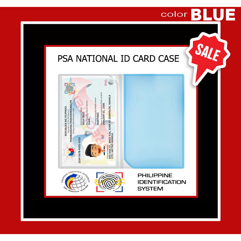ID PROTECTOR / ID CASE AND DRIVER'S LICENSE CASE - BLUE | Shopee ...
