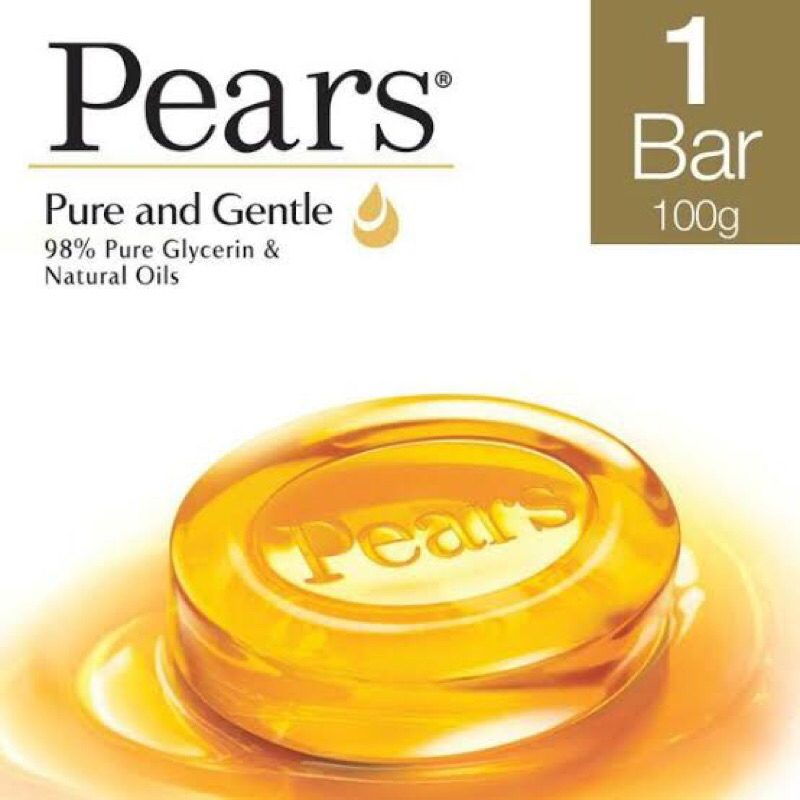 Pears Pure & Gentle Soap with Natural Oils 100 g (Australia) | Shopee ...